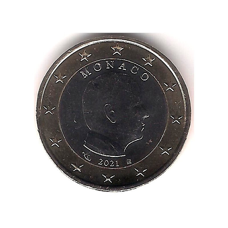 Mónaco. 2021. 1 Euro (SC) - Numismática Rovira