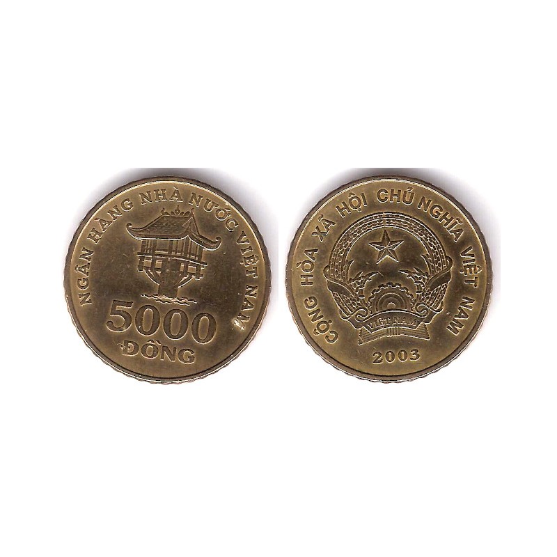 (73) Vietnam. 2003. 5000 Dong (MBC) - Numismática Rovira