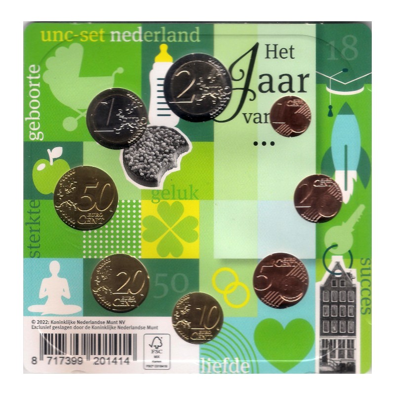 Países Bajos. 2022. Serie Completa (SC) - Numismática Rovira