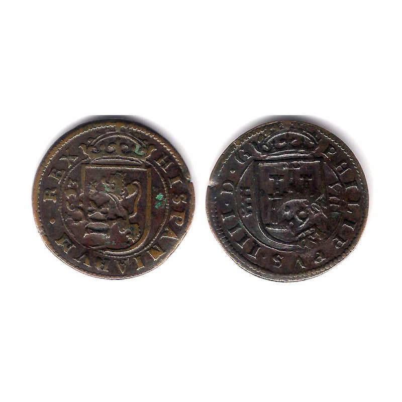 Felipe IV. 1623. 8 Maravedi (MBC) Ceca de Segovia - Numismática Rovira