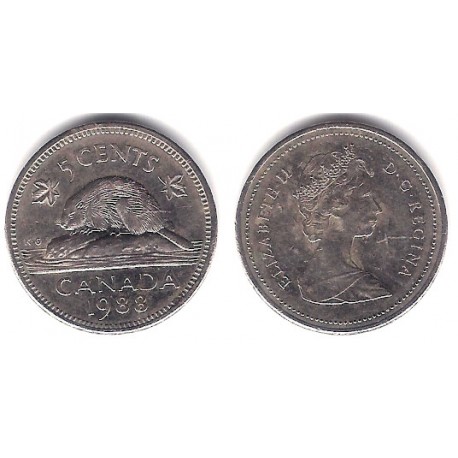 (60.2a) Canadá. 1988. 10 Cents (MBC) - Numismática Rovira