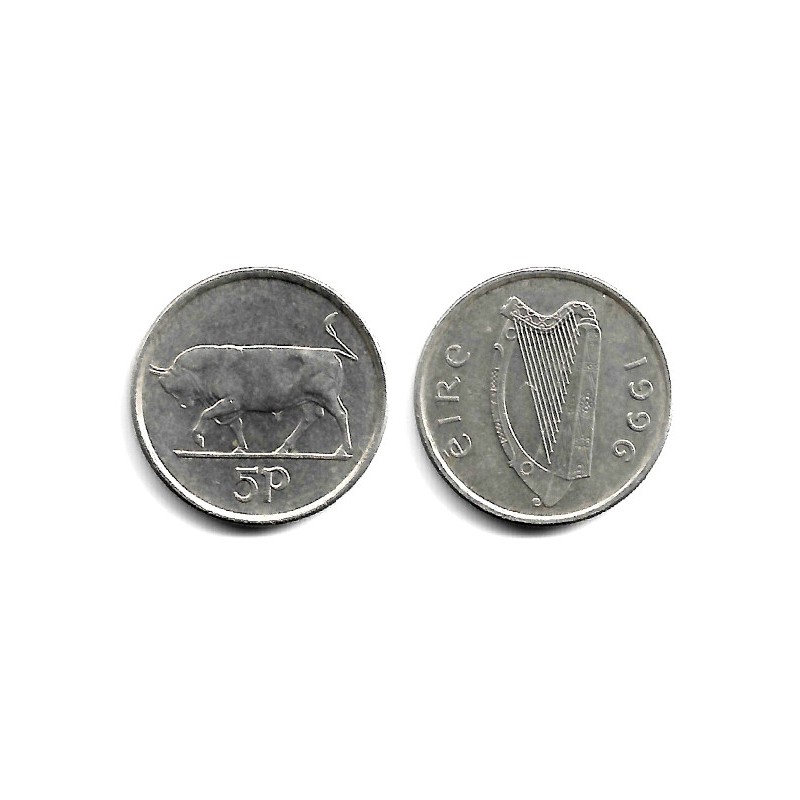 (28) Irlanda. 1998. 5 Pence (MBC+) - Numismática Rovira